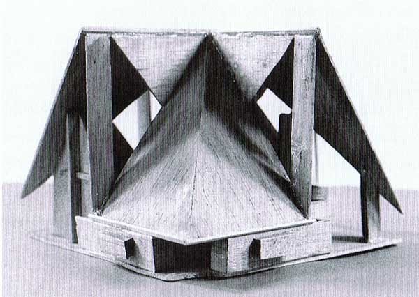 Model of the Chapel by John Scott – Futuna Chapel, Wellington